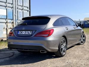 Grey Mercedes-Benz CLA 200 2016 in Riga, with an engine capacity of 2.20 L and mileage of 243 thousand km for 11995 €, photo 5 on AUTOMOTO.COM.LV
