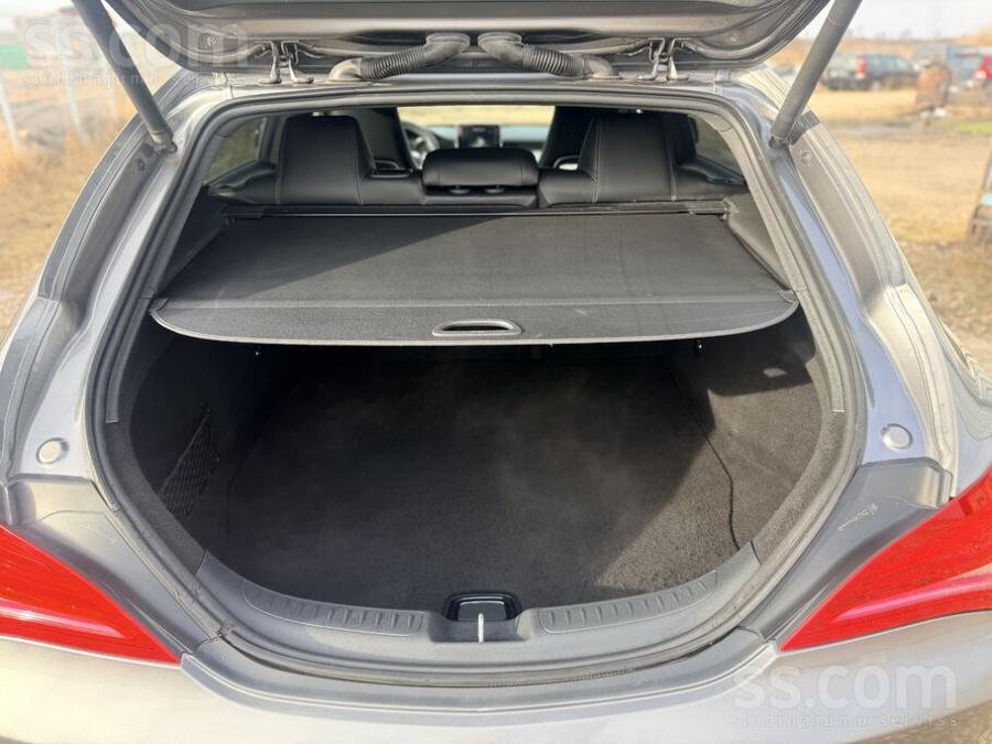Grey Mercedes-Benz CLA 200 2016 in Riga, with an engine capacity of 2.20 L and mileage of 243 thousand km for 11995 €, photo 6 on AUTOMOTO.COM.LV