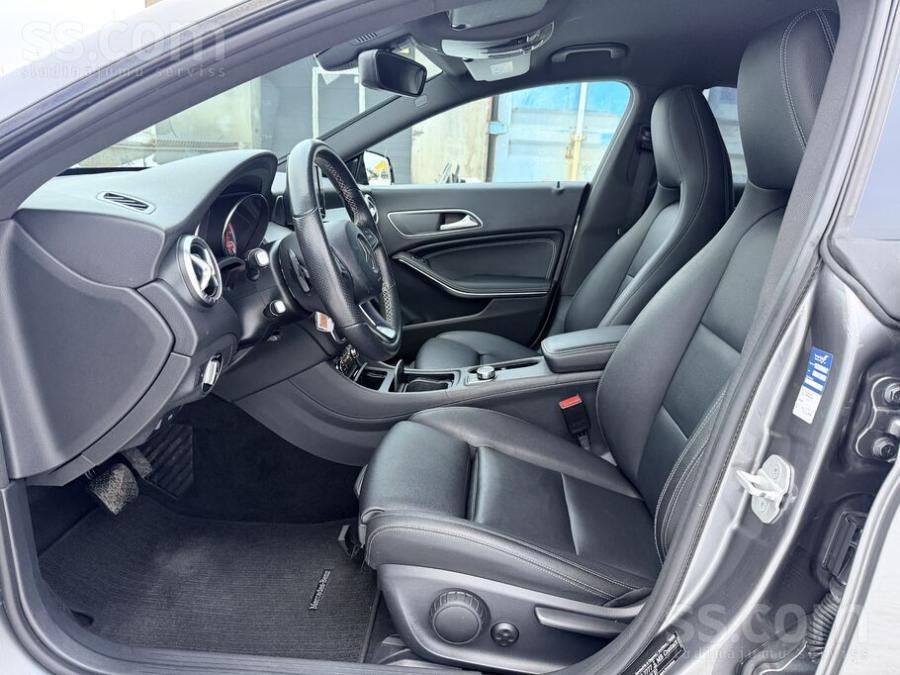 Grey Mercedes-Benz CLA 200 2016 in Riga, with an engine capacity of 2.20 L and mileage of 243 thousand km for 11995 €, photo 11 on AUTOMOTO.COM.LV