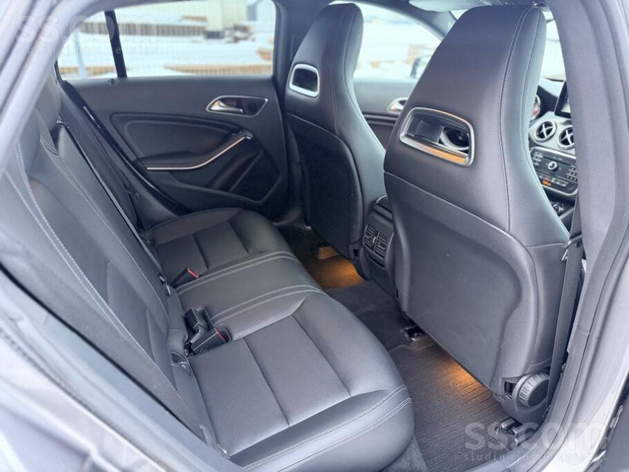 Grey Mercedes-Benz CLA 200 2016 in Riga, with an engine capacity of 2.20 L and mileage of 243 thousand km for 11995 €, photo 13 on AUTOMOTO.COM.LV