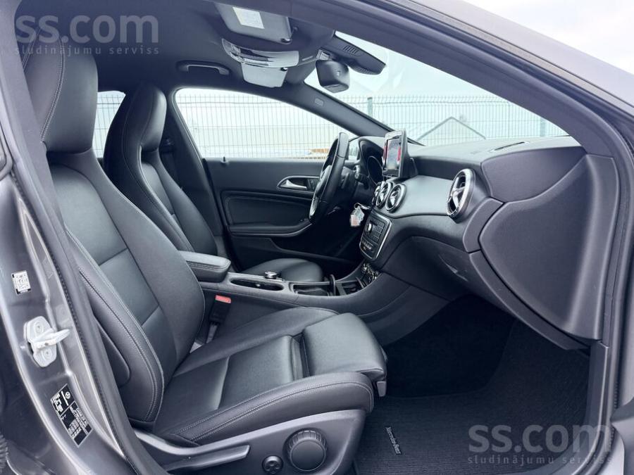 Grey Mercedes-Benz CLA 200 2016 in Riga, with an engine capacity of 2.20 L and mileage of 243 thousand km for 11995 €, photo 14 on AUTOMOTO.COM.LV