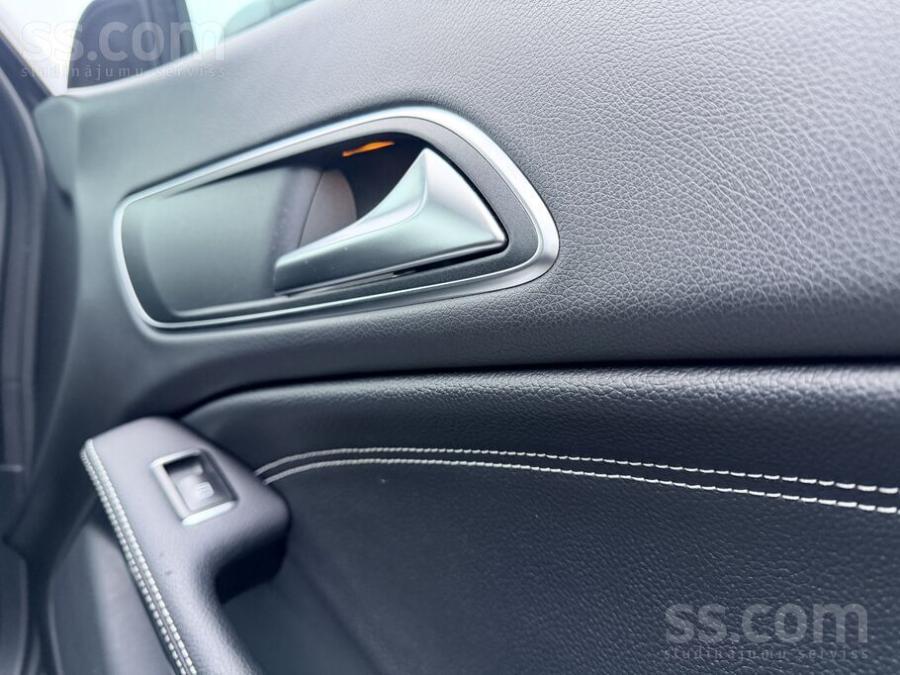Grey Mercedes-Benz CLA 200 2016 in Riga, with an engine capacity of 2.20 L and mileage of 243 thousand km for 11995 €, photo 16 on AUTOMOTO.COM.LV