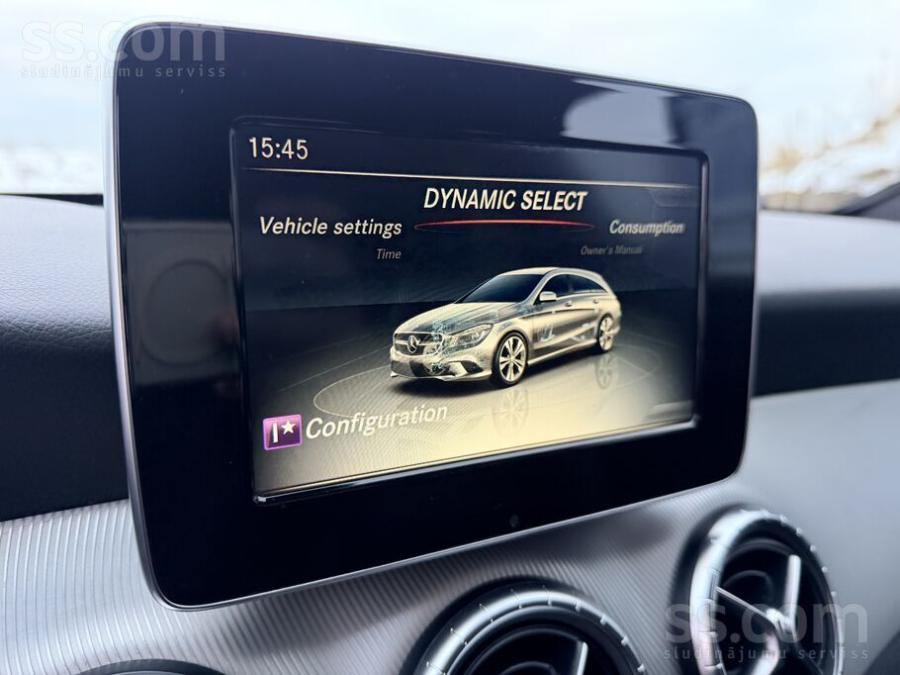 Grey Mercedes-Benz CLA 200 2016 in Riga, with an engine capacity of 2.20 L and mileage of 243 thousand km for 11995 €, photo 25 on AUTOMOTO.COM.LV
