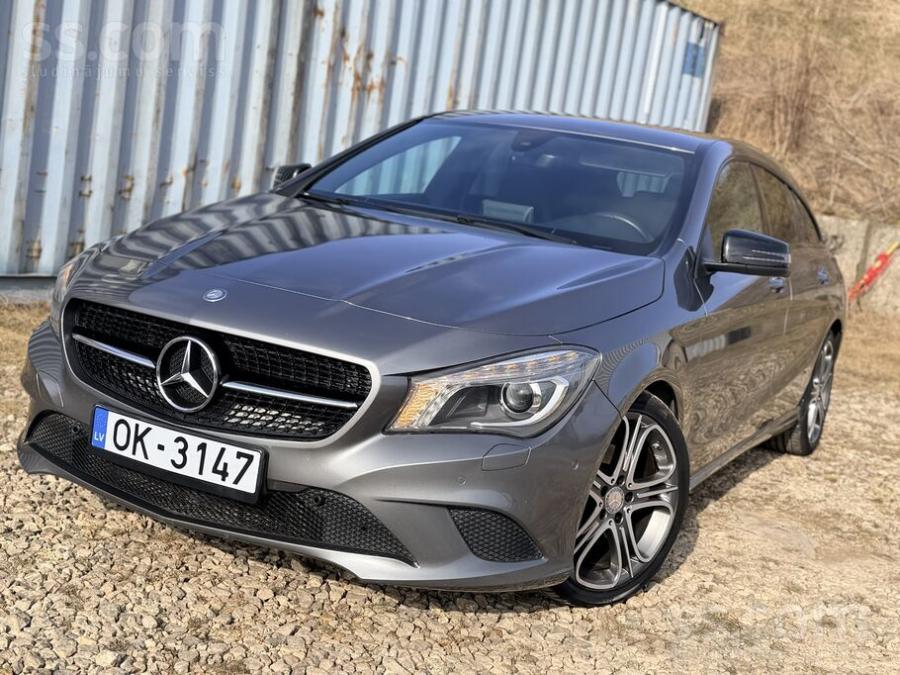 Grey Mercedes-Benz CLA 200 2016 in Riga, with an engine capacity of 2.20 L and mileage of 243 thousand km for 11995 €, photo 29 on AUTOMOTO.COM.LV