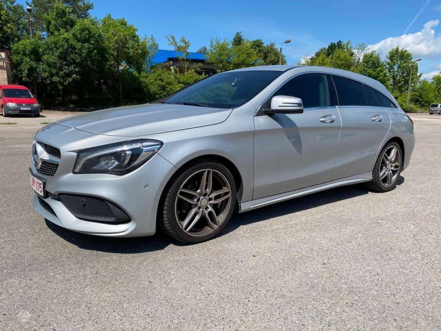 Pelēks Mercedes-Benz CLA 200 2016 Raseiniai, ar dzinēja tilpumu 2.14 L un nobraukumu 225 tūkst. km par 11300 €, foto 1 vietnē AUTOMOTO.COM.LV