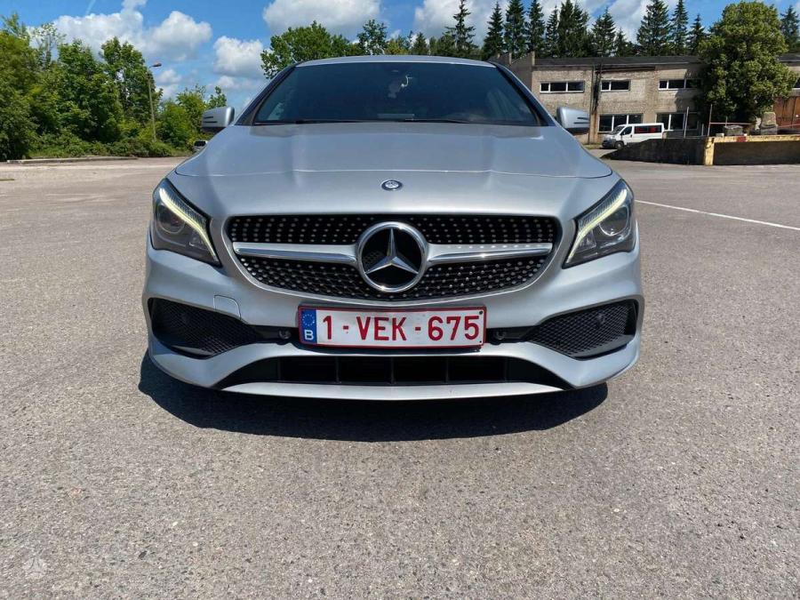 Pelēks Mercedes-Benz CLA 200 2016 Raseiniai, ar dzinēja tilpumu 2.14 L un nobraukumu 225 tūkst. km par 11300 €, foto 4 vietnē AUTOMOTO.COM.LV