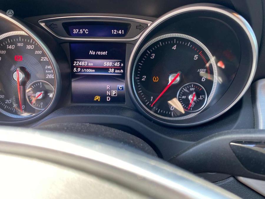 Pelēks Mercedes-Benz CLA 200 2016 Raseiniai, ar dzinēja tilpumu 2.14 L un nobraukumu 225 tūkst. km par 11300 €, foto 11 vietnē AUTOMOTO.COM.LV