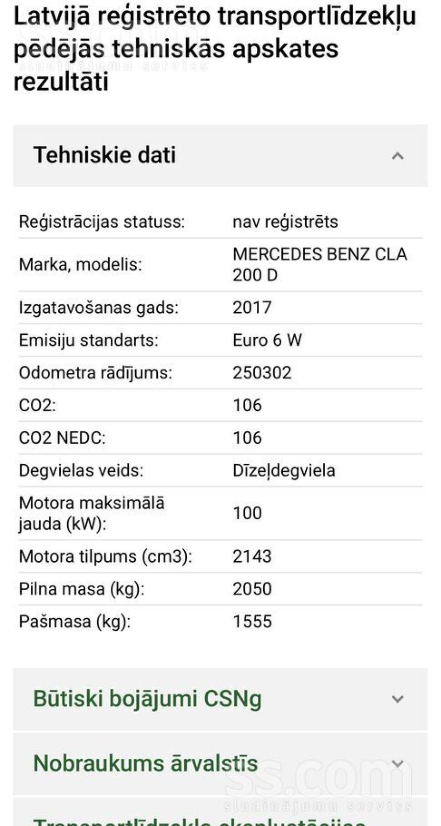 Pelēks Mercedes-Benz CLA 200 2017 Rīga, ar dzinēja tilpumu 2.00 L un nobraukumu 251 tūkst. km par 9990 €, foto 15 vietnē AUTOMOTO.COM.LV