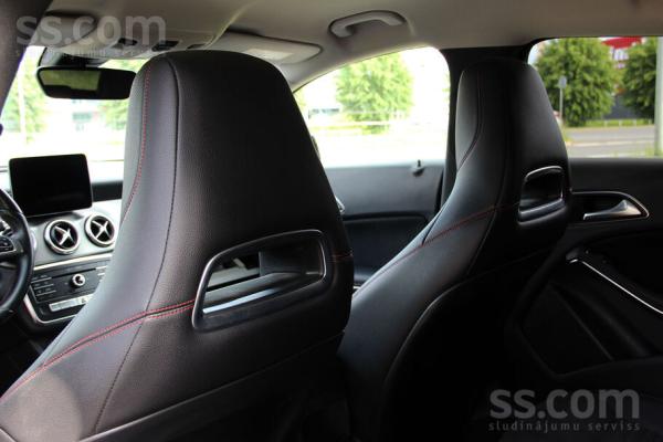 Grey Mercedes-Benz CLA 200 2018 in Riga, with an engine capacity of 2.20 L and mileage of 235 thousand km for 12700 €, photo 8 on AUTOMOTO.COM.LV