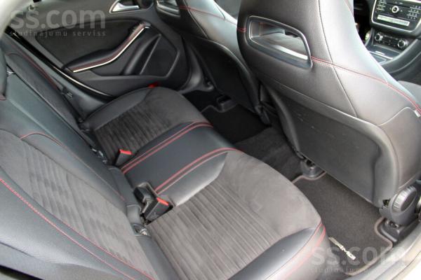 Grey Mercedes-Benz CLA 200 2018 in Riga, with an engine capacity of 2.20 L and mileage of 235 thousand km for 12700 €, photo 9 on AUTOMOTO.COM.LV