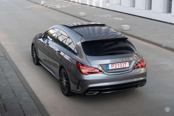 Pelēks Mercedes-Benz CLA 200 2018 Viļņa, ar dzinēja tilpumu 2.14 L un nobraukumu 183 tūkst. km par 13800 €, foto 6 vietnē AUTOMOTO.COM.LV
