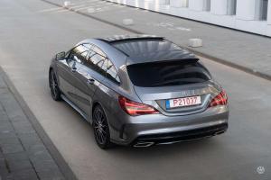 Grey Mercedes-Benz CLA 200 2018 in Vilnius, with an engine capacity of 2.14 L and mileage of 183 thousand km for 13800 €, photo 7 on AUTOMOTO.COM.LV