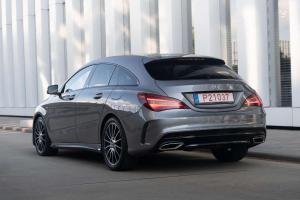 Grey Mercedes-Benz CLA 200 2018 in Vilnius, with an engine capacity of 2.14 L and mileage of 183 thousand km for 13800 €, photo 9 on AUTOMOTO.COM.LV