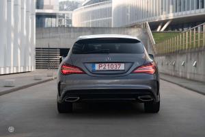 Grey Mercedes-Benz CLA 200 2018 in Vilnius, with an engine capacity of 2.14 L and mileage of 183 thousand km for 13800 €, photo 10 on AUTOMOTO.COM.LV