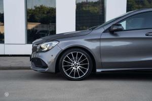 Grey Mercedes-Benz CLA 200 2018 in Vilnius, with an engine capacity of 2.14 L and mileage of 183 thousand km for 13800 €, photo 12 on AUTOMOTO.COM.LV