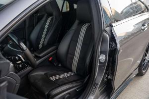 Grey Mercedes-Benz CLA 200 2018 in Vilnius, with an engine capacity of 2.14 L and mileage of 183 thousand km for 13800 €, photo 17 on AUTOMOTO.COM.LV