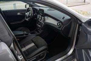 Grey Mercedes-Benz CLA 200 2018 in Vilnius, with an engine capacity of 2.14 L and mileage of 183 thousand km for 13800 €, photo 22 on AUTOMOTO.COM.LV