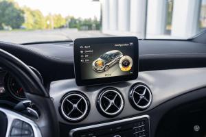 Grey Mercedes-Benz CLA 200 2018 in Vilnius, with an engine capacity of 2.14 L and mileage of 183 thousand km for 13800 €, photo 30 on AUTOMOTO.COM.LV