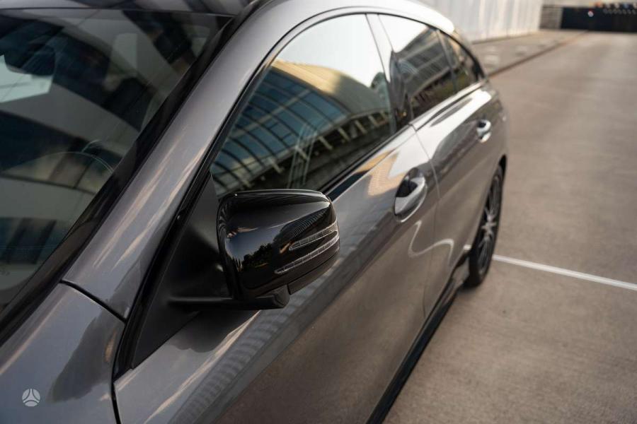 Grey Mercedes-Benz CLA 200 2018 in Vilnius, with an engine capacity of 2.14 L and mileage of 183 thousand km for 13800 €, photo 35 on AUTOMOTO.COM.LV