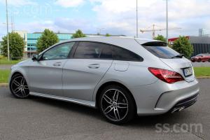 Grey Mercedes-Benz CLA 200 2018 in Riga, with an engine capacity of 2.20 L and mileage of 235 thousand km for 11900 €, photo  on AUTOMOTO.COM.LV