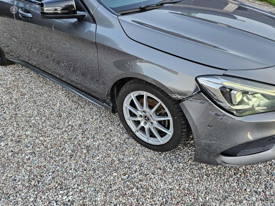 Pelēks Mercedes-Benz CLA 200 2020 Jonava, ar dzinēja tilpumu 2.14 L un nobraukumu 181 tūkst. km par 10500 €, foto 7 vietnē AUTOMOTO.COM.LV