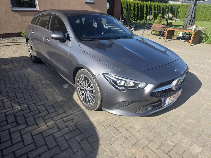 Grey Mercedes-Benz CLA 200 2020 in Vilnius, with an engine capacity of 1.95 L and mileage of 223 thousand km for 15950 €, photo 7 on AUTOMOTO.COM.LV
