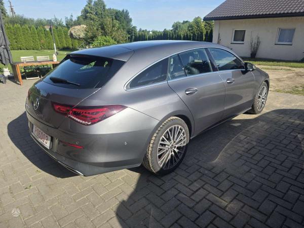 Grey Mercedes-Benz CLA 200 2020 in Vilnius, with an engine capacity of 1.95 L and mileage of 223 thousand km for 15950 €, photo 7 on AUTOMOTO.COM.LV