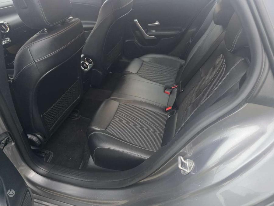 Grey Mercedes-Benz CLA 200 2020 in Vilnius, with an engine capacity of 1.95 L and mileage of 223 thousand km for 15950 €, photo 10 on AUTOMOTO.COM.LV