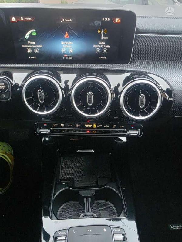 Grey Mercedes-Benz CLA 200 2020 in Vilnius, with an engine capacity of 1.95 L and mileage of 223 thousand km for 15950 €, photo 10 on AUTOMOTO.COM.LV