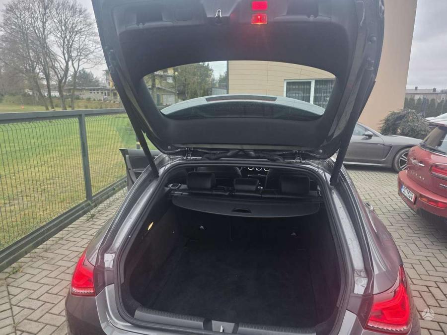 Grey Mercedes-Benz CLA 200 2020 in Vilnius, with an engine capacity of 1.95 L and mileage of 223 thousand km for 15950 €, photo 17 on AUTOMOTO.COM.LV