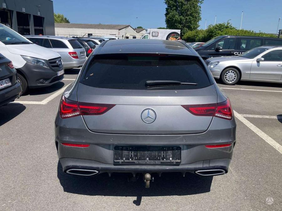 Grey Mercedes-Benz CLA 200 2020 in Palanga, with an engine capacity of 1.95 L and mileage of 172 thousand km for 18500 €, photo 5 on AUTOMOTO.COM.LV