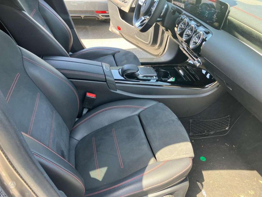 Grey Mercedes-Benz CLA 200 2020 in Palanga, with an engine capacity of 1.95 L and mileage of 172 thousand km for 18500 €, photo 17 on AUTOMOTO.COM.LV