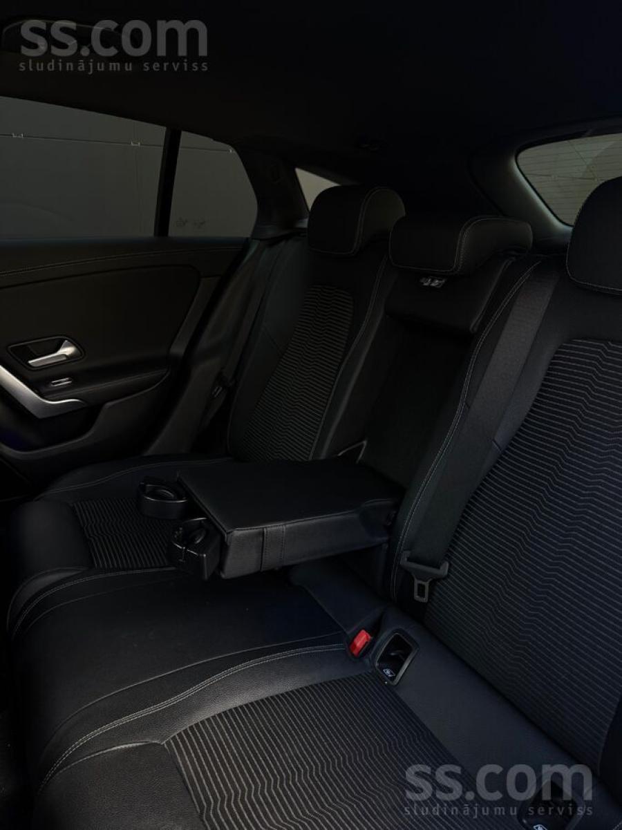 Grey Mercedes-Benz CLA 200 2021 in Riga, with an engine capacity of 2.00 L and mileage of 110 thousand km for 23600 €, photo 12 on AUTOMOTO.COM.LV