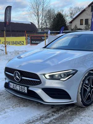 Pelēks Mercedes-Benz CLA 200 2022 Viļņa, ar dzinēja tilpumu 1.95 L un nobraukumu 222 tūkst. km par 20000 €, foto 2 vietnē AUTOMOTO.COM.LV