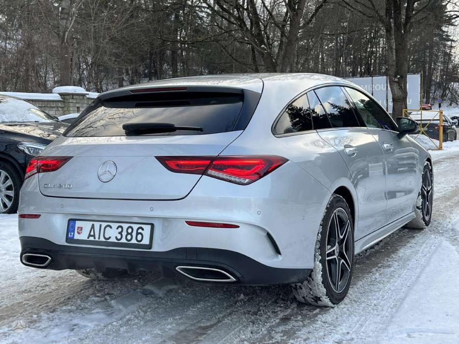 Pelēks Mercedes-Benz CLA 200 2022 Viļņa, ar dzinēja tilpumu 1.95 L un nobraukumu 222 tūkst. km par 20000 €, foto 6 vietnē AUTOMOTO.COM.LV