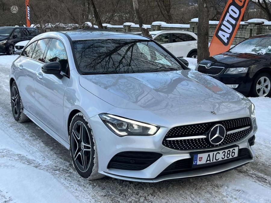 Pelēks Mercedes-Benz CLA 200 2022 Viļņa, ar dzinēja tilpumu 1.95 L un nobraukumu 222 tūkst. km par 20000 €, foto 7 vietnē AUTOMOTO.COM.LV