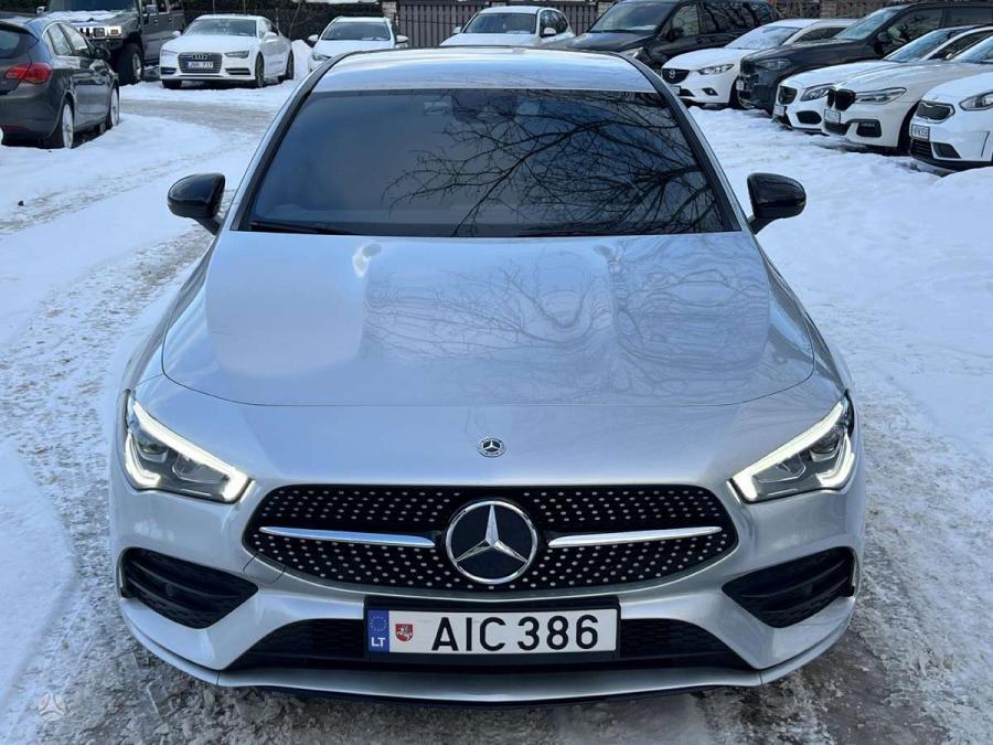 Pelēks Mercedes-Benz CLA 200 2022 Viļņa, ar dzinēja tilpumu 1.95 L un nobraukumu 222 tūkst. km par 20000 €, foto 8 vietnē AUTOMOTO.COM.LV