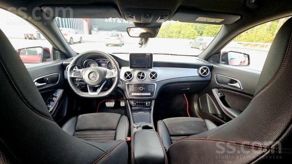 Sarkans Mercedes-Benz CLA 200 2017 Rīga, ar dzinēja tilpumu 1.60 L un nobraukumu 690 tūkst. km par 10500 €, foto 5 vietnē AUTOMOTO.COM.LV
