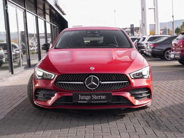 Sarkans Mercedes-Benz CLA 200 2021 Kauņa, ar dzinēja tilpumu 1.30 L un nobraukumu 53 tūkst. km par 28632 €, foto 2 vietnē AUTOMOTO.COM.LV
