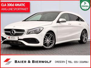 White Mercedes-Benz CLA 200 2017 in Kaunas, with an engine capacity of 2.10 L and mileage of 94 thousand km for 24450 €, photo  on AUTOMOTO.COM.LV