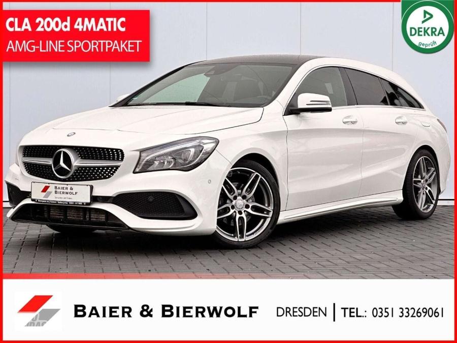Balts Mercedes-Benz CLA 200 2017 Kauņa, ar dzinēja tilpumu 2.10 L un nobraukumu 94 tūkst. km par 24450 €, foto 1 vietnē AUTOMOTO.COM.LV