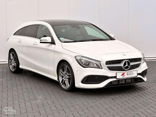 White Mercedes-Benz CLA 200 2017 in Kaunas, with an engine capacity of 2.10 L and mileage of 94 thousand km for 24450 €, photo 3 on AUTOMOTO.COM.LV