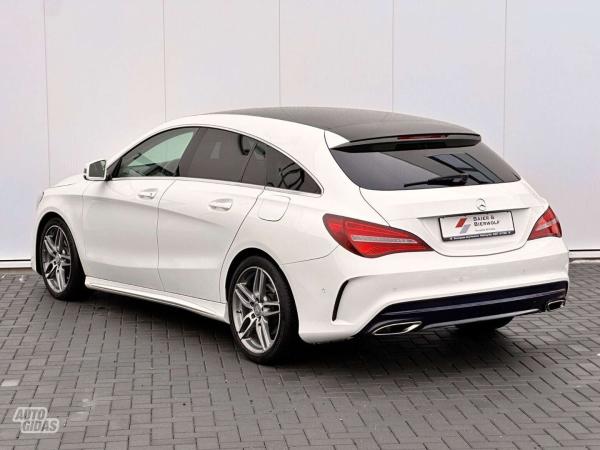 White Mercedes-Benz CLA 200 2017 in Kaunas, with an engine capacity of 2.10 L and mileage of 94 thousand km for 24450 €, photo 7 on AUTOMOTO.COM.LV