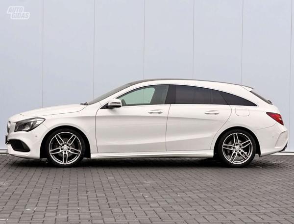 White Mercedes-Benz CLA 200 2017 in Kaunas, with an engine capacity of 2.10 L and mileage of 94 thousand km for 24450 €, photo 8 on AUTOMOTO.COM.LV
