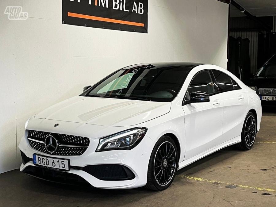 White Mercedes-Benz CLA 200 2019 in Kaunas, with an engine capacity of 0.00 L and mileage of 88 thousand km for 22867 €, photo 1 on AUTOMOTO.COM.LV