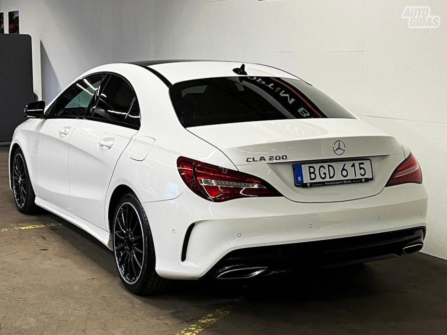 White Mercedes-Benz CLA 200 2019 in Kaunas, with an engine capacity of 0.00 L and mileage of 88 thousand km for 22867 €, photo 4 on AUTOMOTO.COM.LV