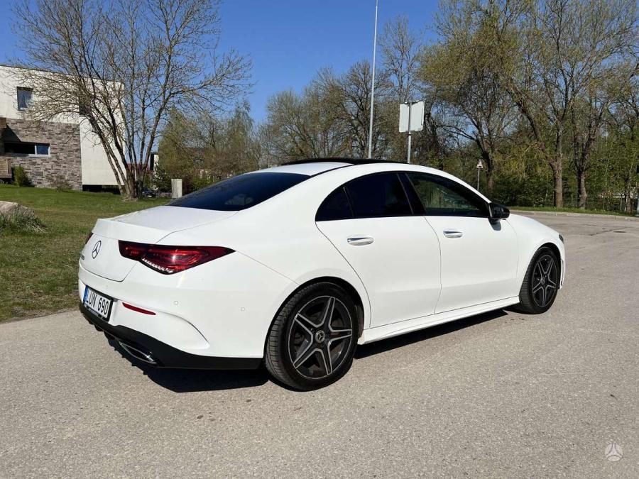 Balts Mercedes-Benz CLA 200 2020 Viļņa, ar dzinēja tilpumu 1.33 L un nobraukumu 107 tūkst. km par 26840 €, foto 6 vietnē AUTOMOTO.COM.LV