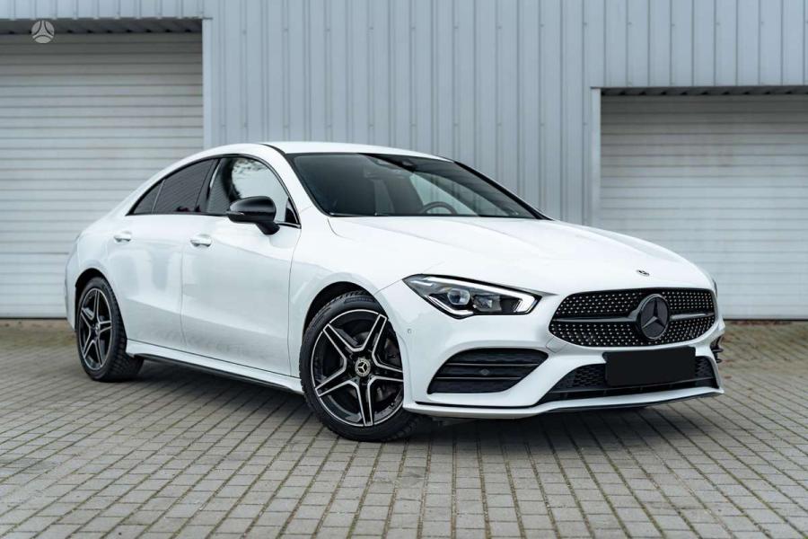 Balts Mercedes-Benz CLA 200 2021 Klaipėda, ar dzinēja tilpumu 0.00 L un nobraukumu 52 tūkst. km par 28900 €, foto 2 vietnē AUTOMOTO.COM.LV