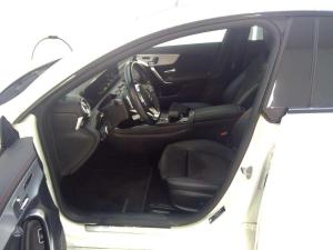 White Mercedes-Benz CLA 200 2021 in Vilnius, with an engine capacity of 1.33 L and mileage of 185 thousand km for 22870 €, photo 8 on AUTOMOTO.COM.LV