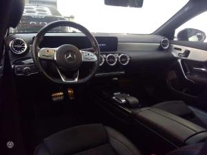 White Mercedes-Benz CLA 200 2021 in Vilnius, with an engine capacity of 1.33 L and mileage of 185 thousand km for 22870 €, photo 9 on AUTOMOTO.COM.LV